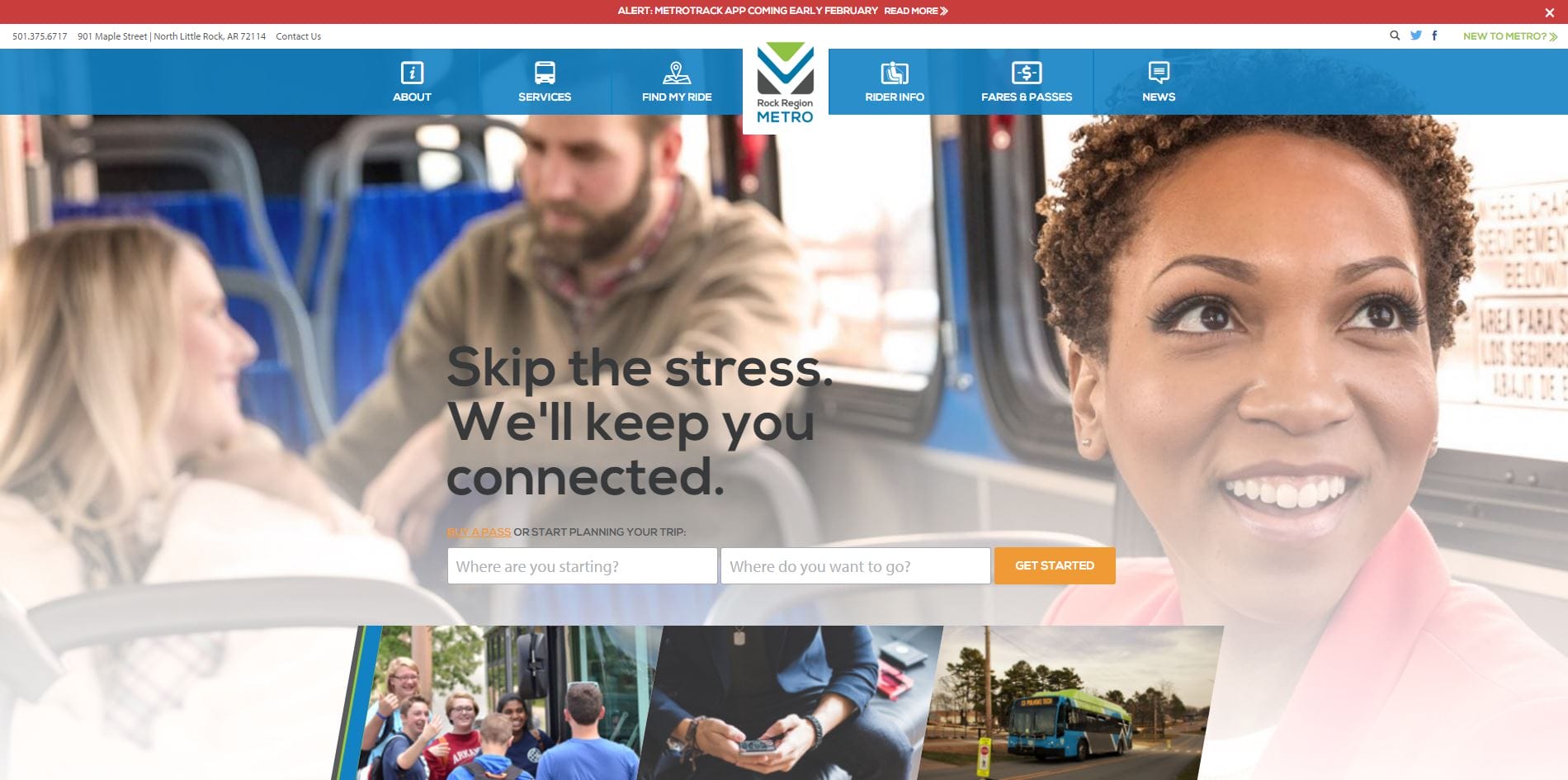 Rock Region METRO Debuts New Website - Rock Region METRO