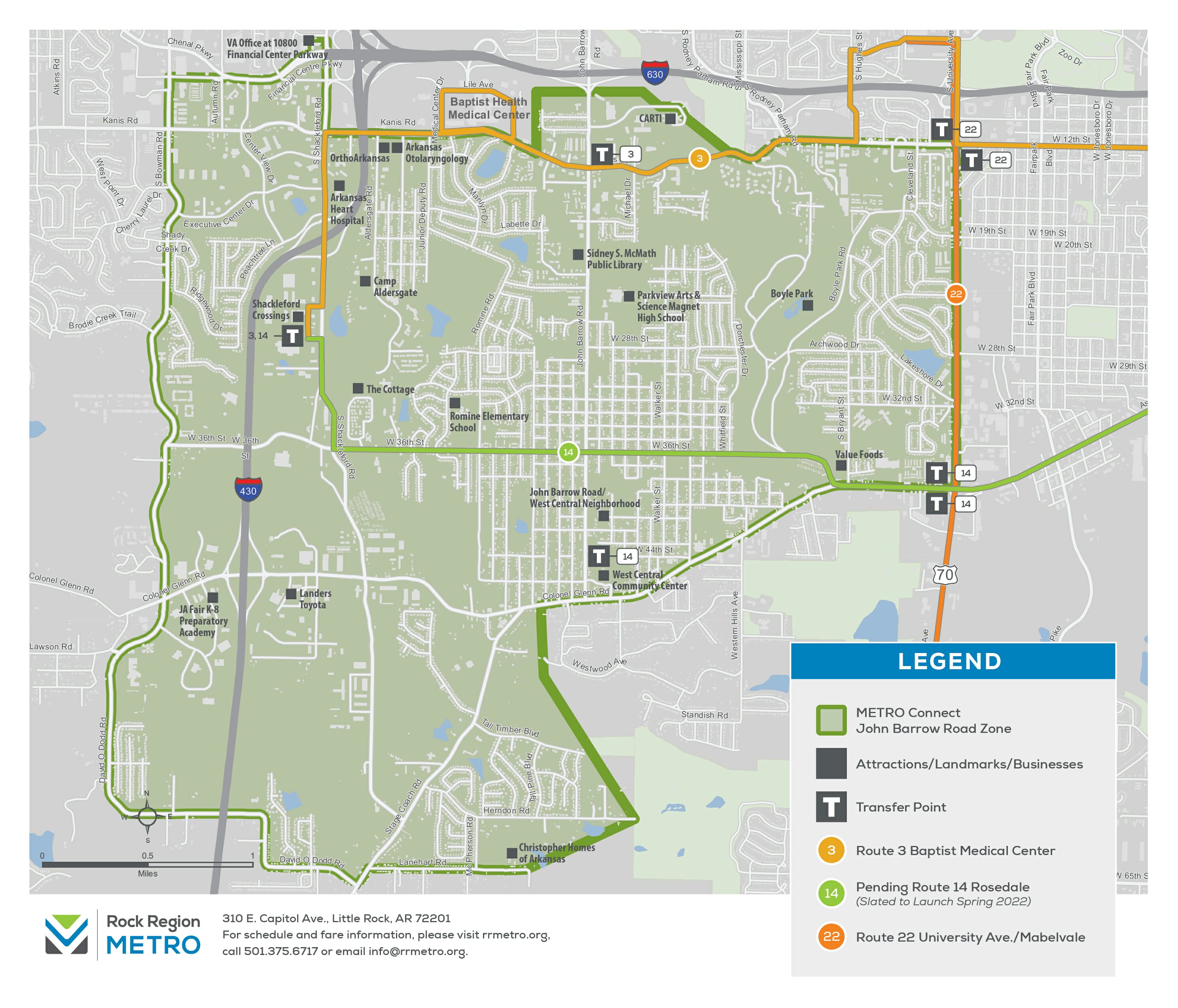 Annual Service Enhancements 2022 - Rock Region METRO